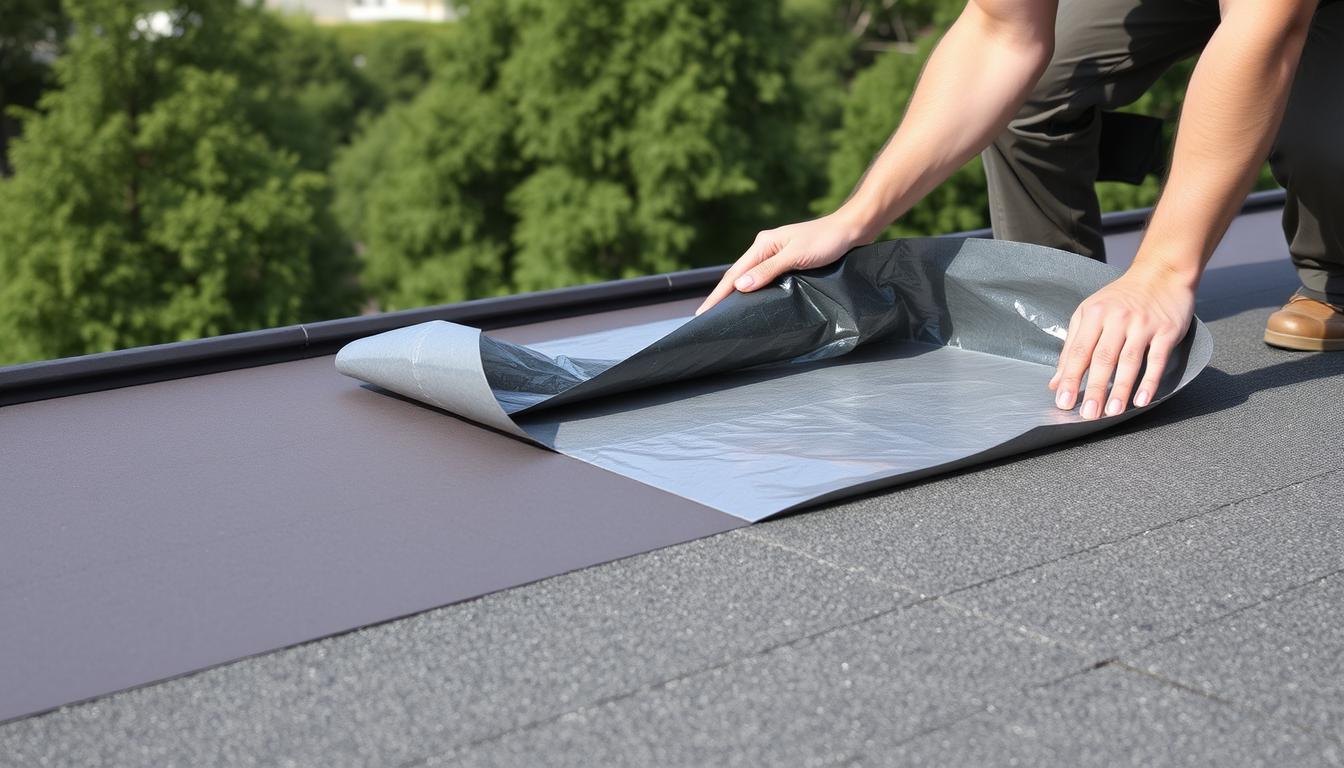 Selbstklebende Dachpappe: Anwendung, Vorteile & Verlegeanleitung