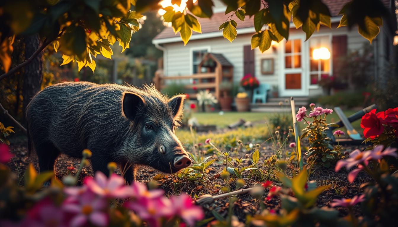 Wildschwein im Garten: Schutz und Abwehr-Tipps